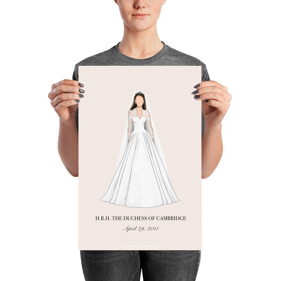 Kate Middleton Wedding Dress Sketches