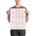 Royal Wedding Dresses Infographic Print (version #1)(in Princess Pink ...