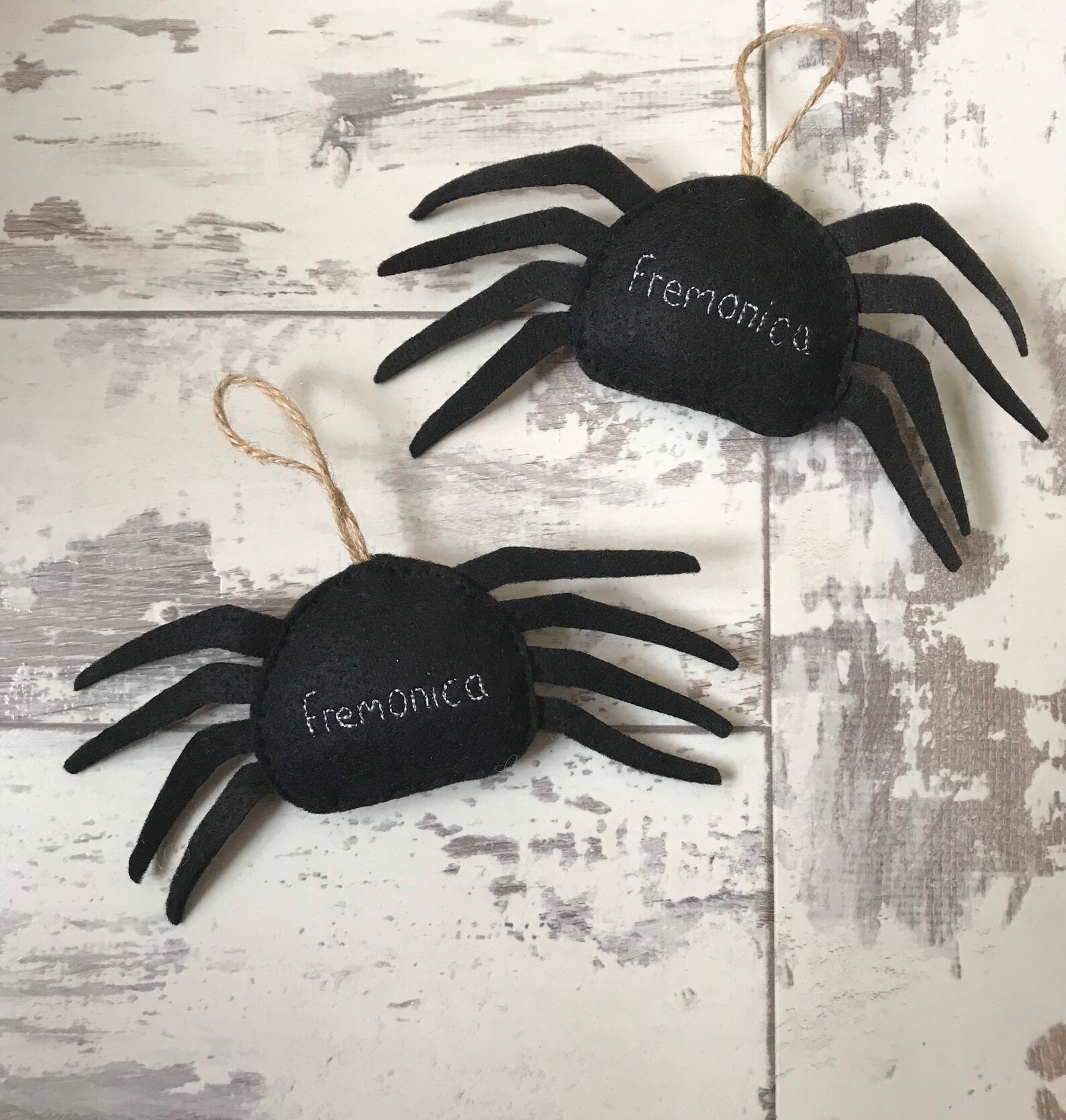 Cute Felt Spider Hanging Decoration | Etsy