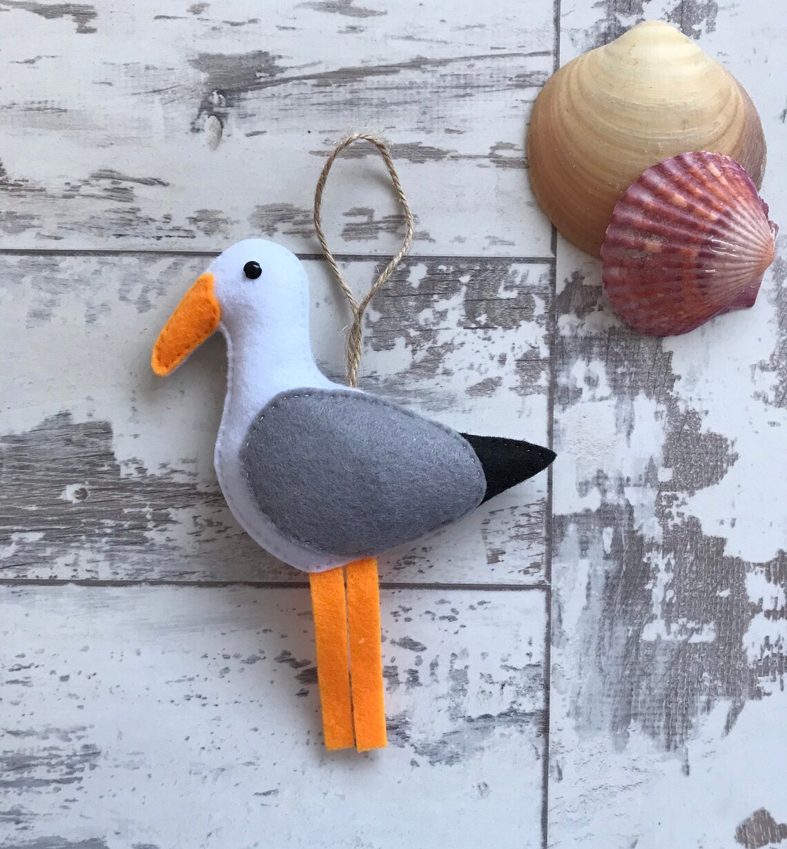 Quirky Felt Seagull Fun Gift Plushie Felt Pet | Etsy