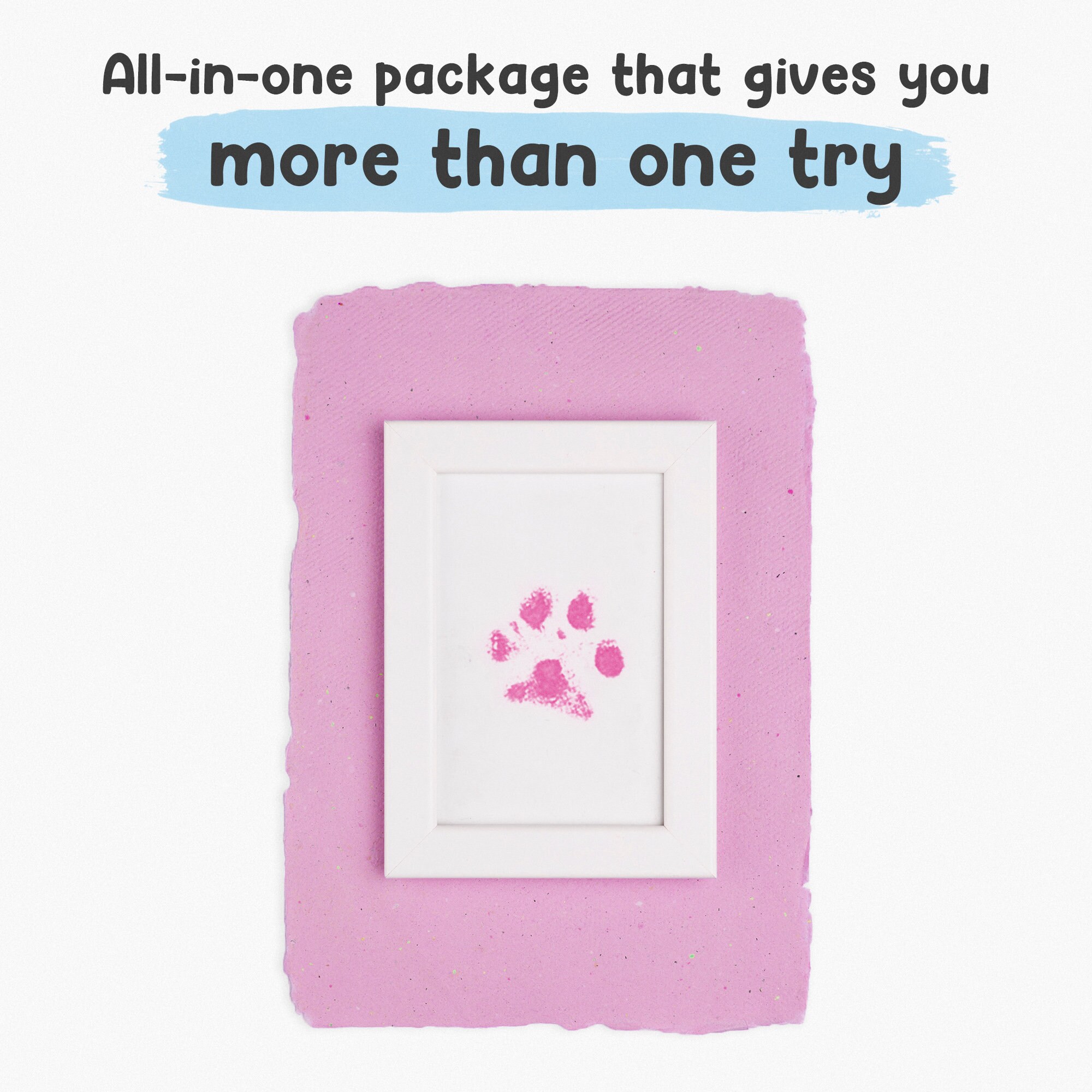 Inkless Pet Paw Print Kit | Get High-quality Paw Prints With Zero Ink ...