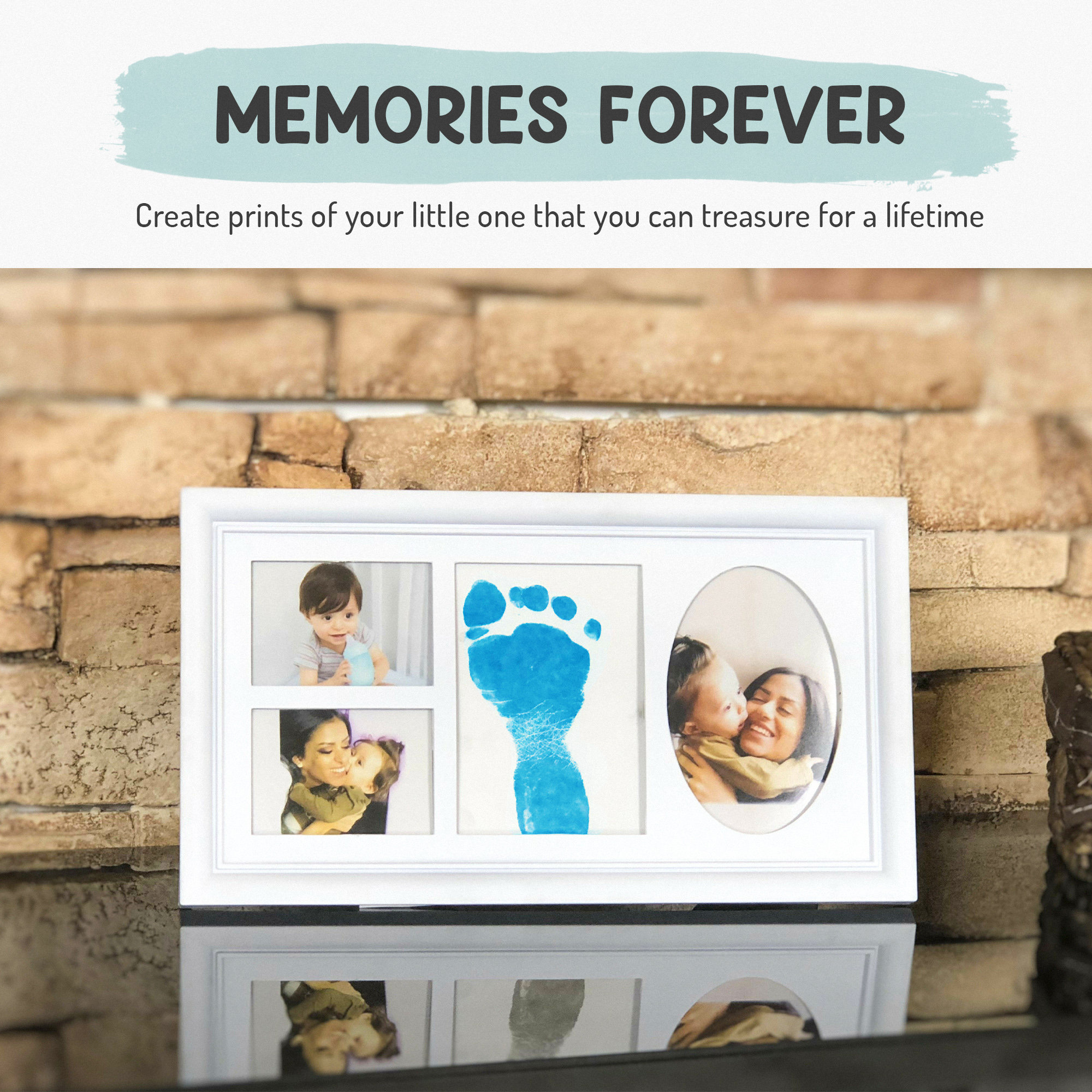 Black Baby Inkless Print Kit With 2 Special Wipes by Forever - Etsy