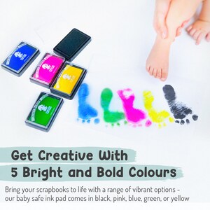 Baby Hand and Footprint Kit | Get Hundreds of Detailed Prints With One ...