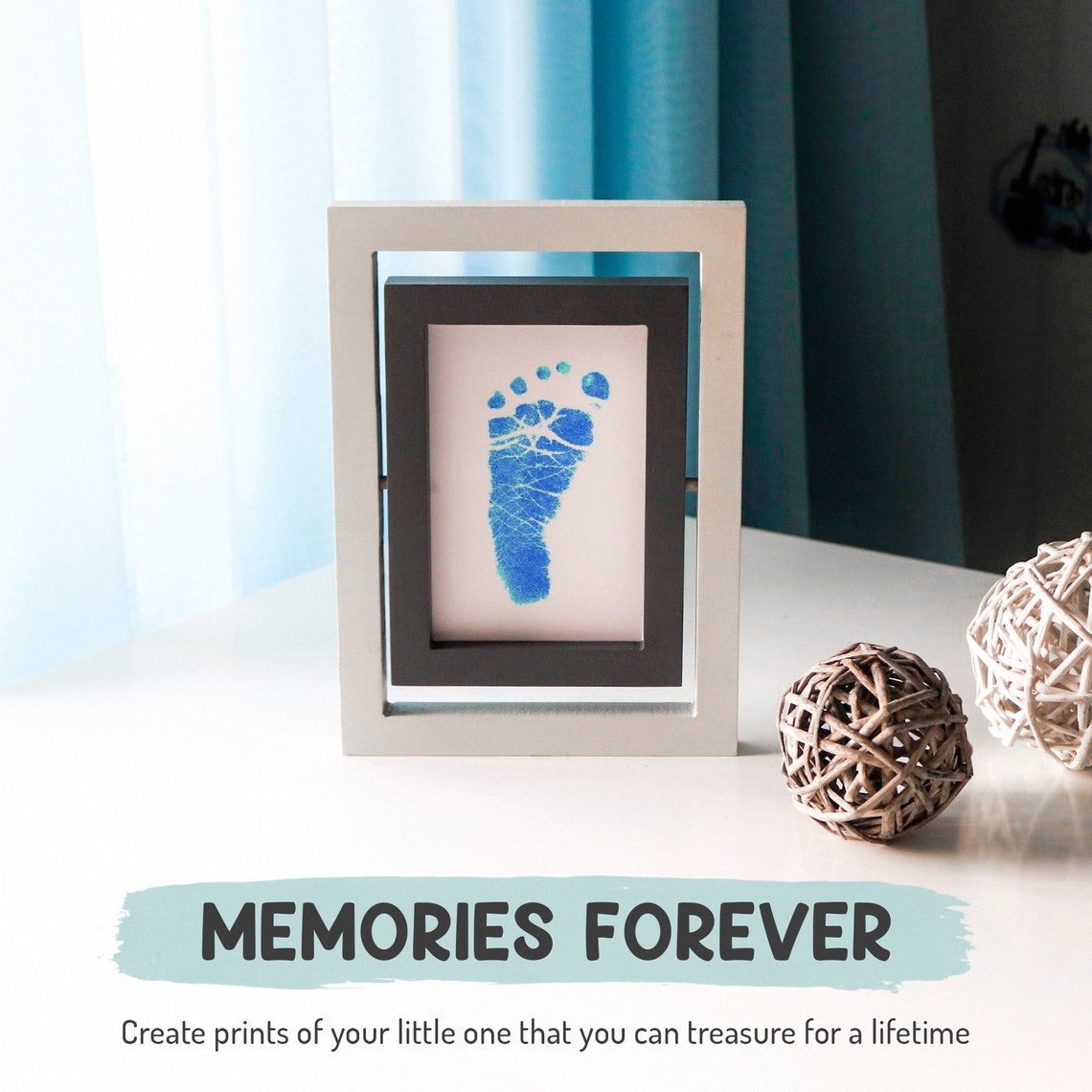 No-touch Inkless Baby Hand and Footprint Kit | Painless Perfect Prints ...