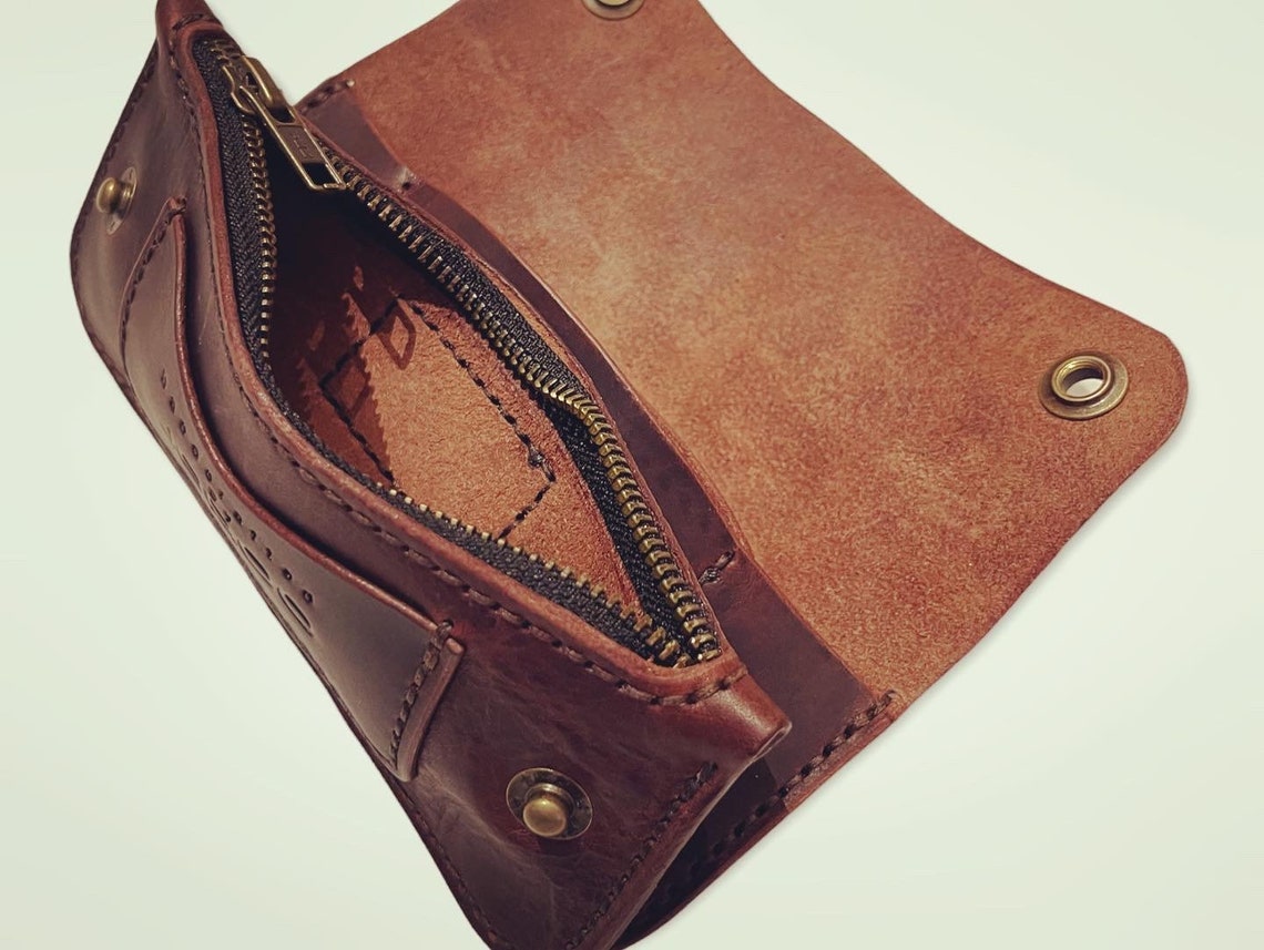Handmade Biker Wallet - Etsy