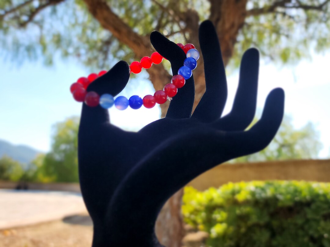 Spongebob Mr. Krabs Inspired, Gemstone Bracelet, Jade, Agate, Jade ...