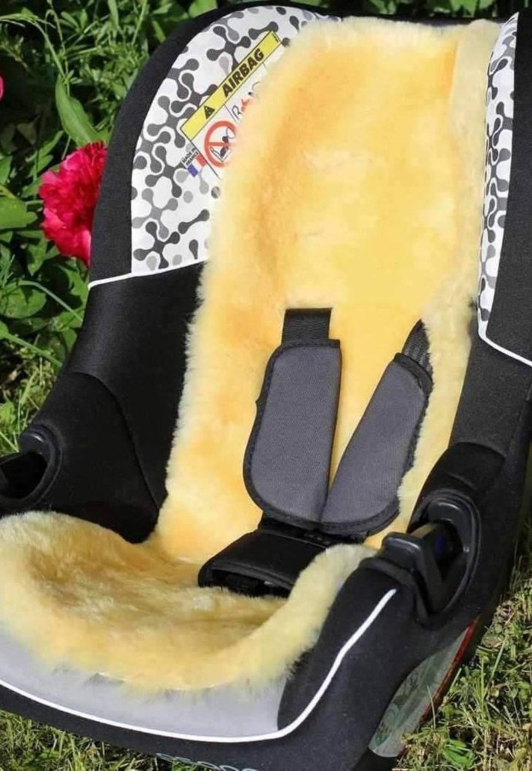 Hollert Lambskin MAXI COSI Insert Winter, Warm, Lambskin, Sheepskin ...