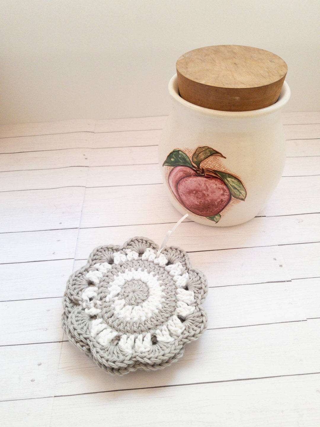 Coasters, Crochet Coasters, Drink Coasters, Felted Bottom Coasters - Etsy