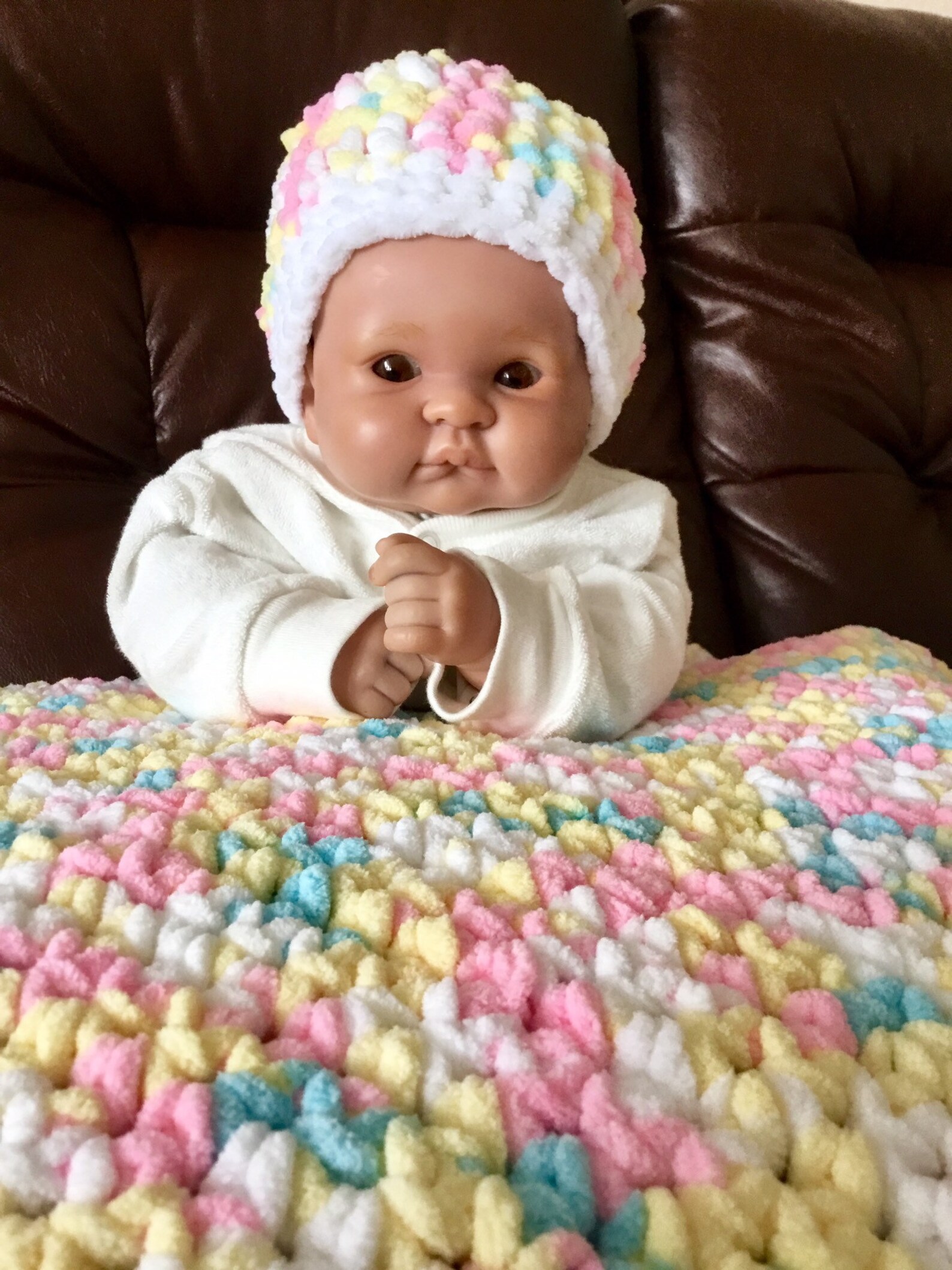 Chunky Baby Blanket Chunky Yarn Chunky Baby Crochet Baby - Etsy