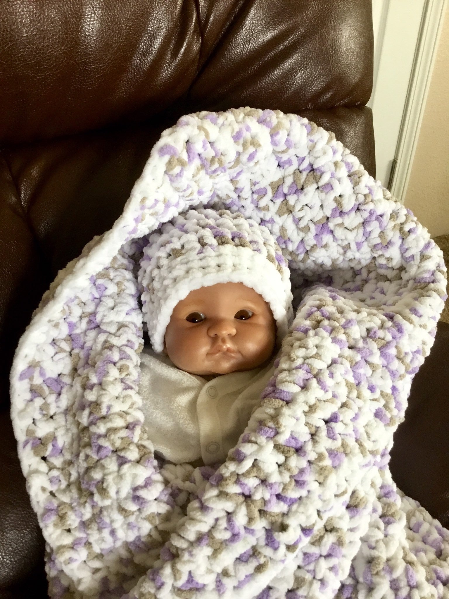 Chunky Baby Blanket Chunky Yarn Chunky Baby Crochet Baby - Etsy