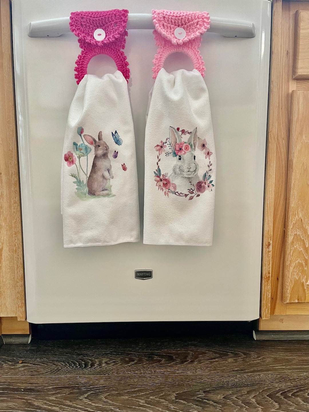 Bunny Kitchen, Bunny Kitchen Towel, Bunny Decoration, Easter Kitchen ...