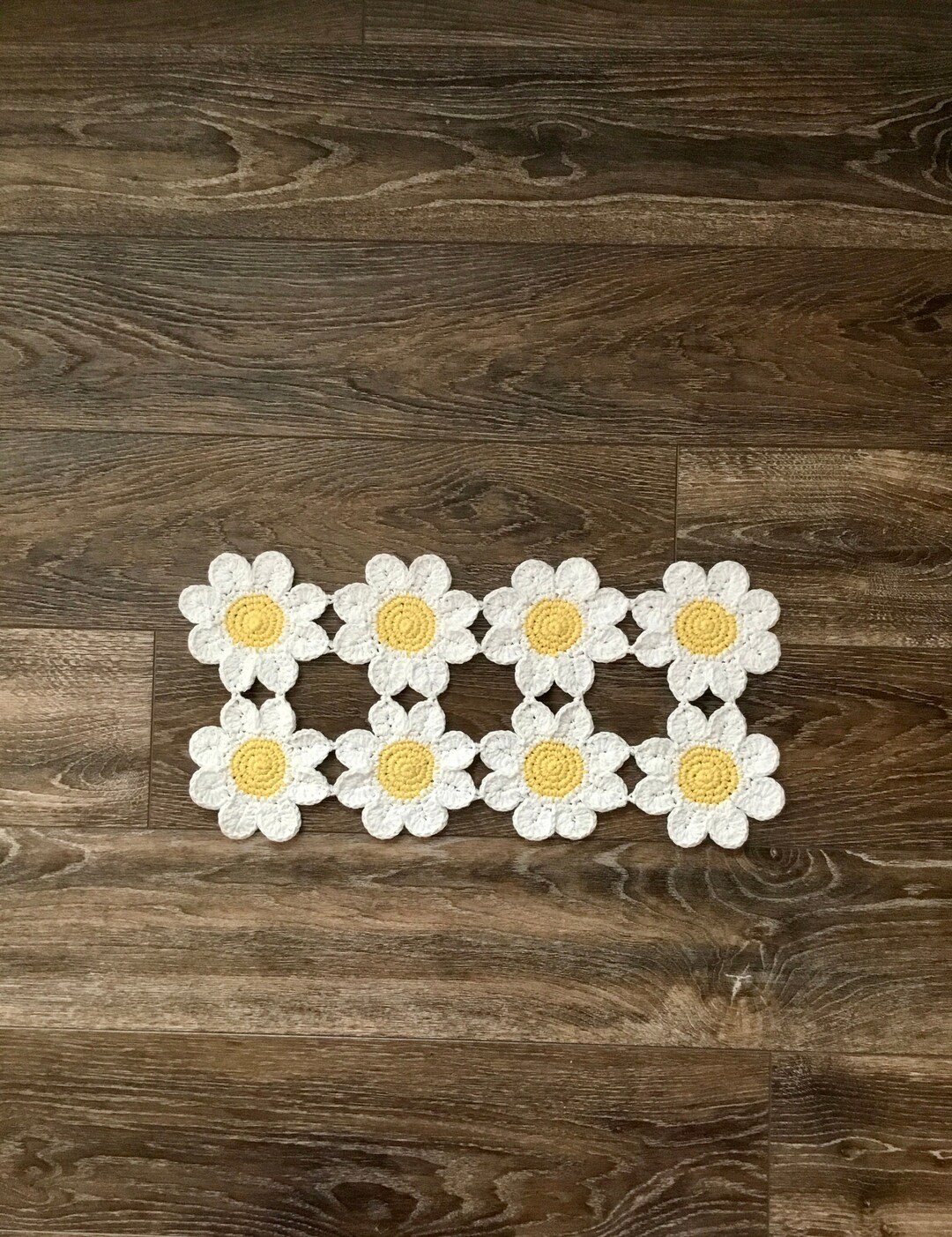 Daisy Table Runner, Daisy Kitchen Decor, Daisy Table Decor, Table ...