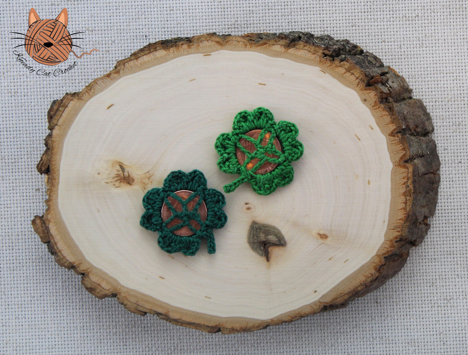 Crochet Lucky Clover Penny Holder Pattern - Etsy