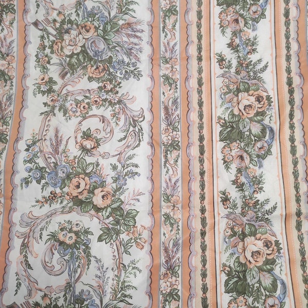 Border Print Fabric - Etsy