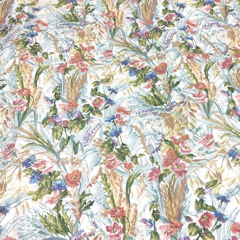 Vintage Sanderson Curtain - Etsy