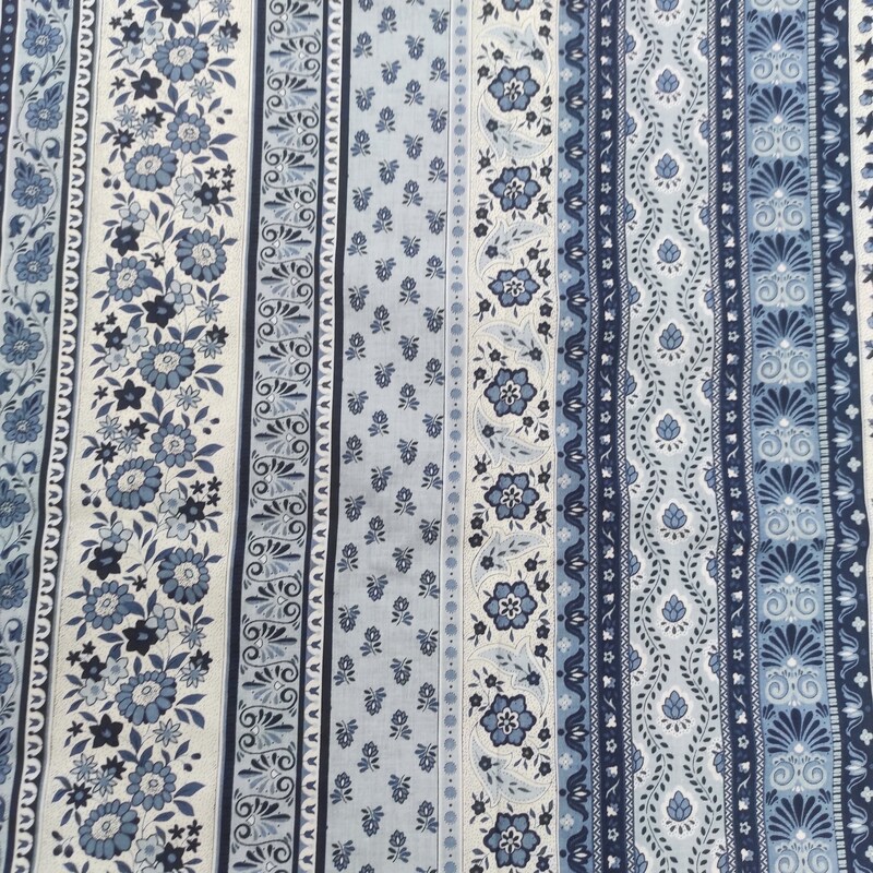 Border Print Fabric - Etsy