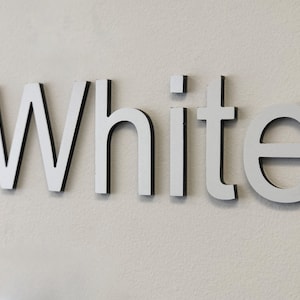 White House Address Sign | Custom House Number Sign | Modern Address ...