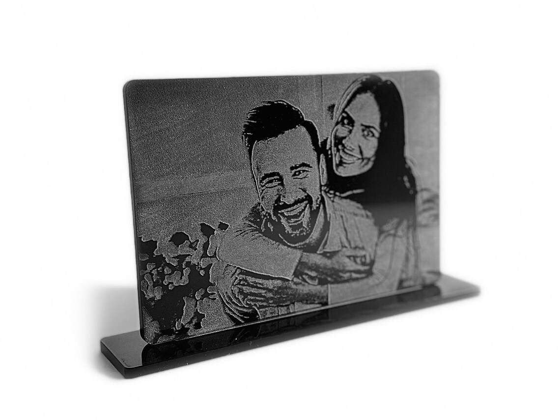 Custom Laser Engraved Acrylic Photo Personalized Photo - Etsy