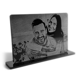 Custom Laser Engraved Acrylic Photo | Personalized Photo Memories ...
