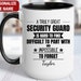Security Guard Personalized Gift, Security Guard Thank You Mug ...