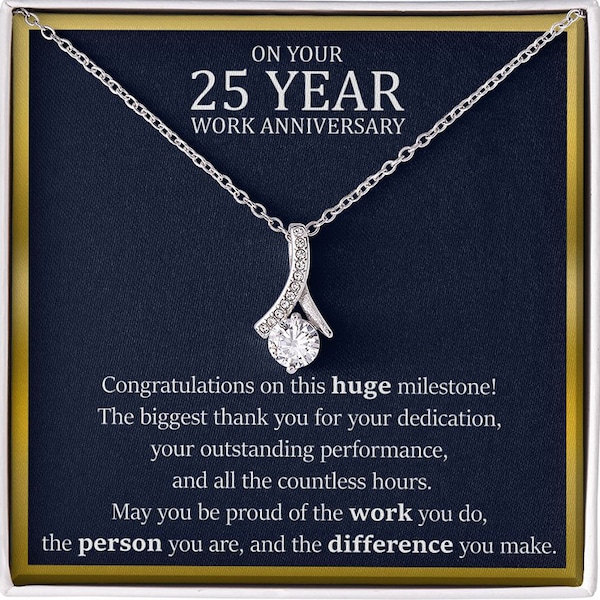 25 Work Anniversary - Buy Online - Etsy