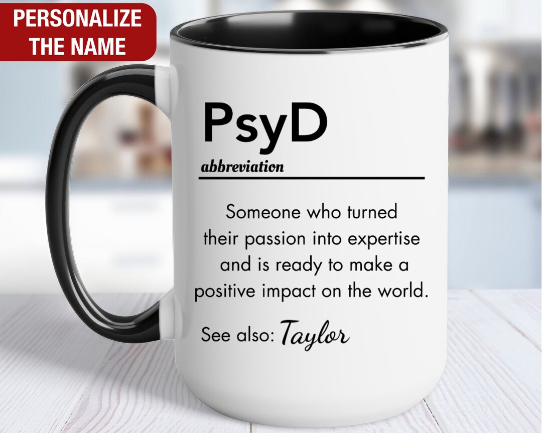 Personalized Psyd Graduation Gift, Psyd Definition, Doctor of ...