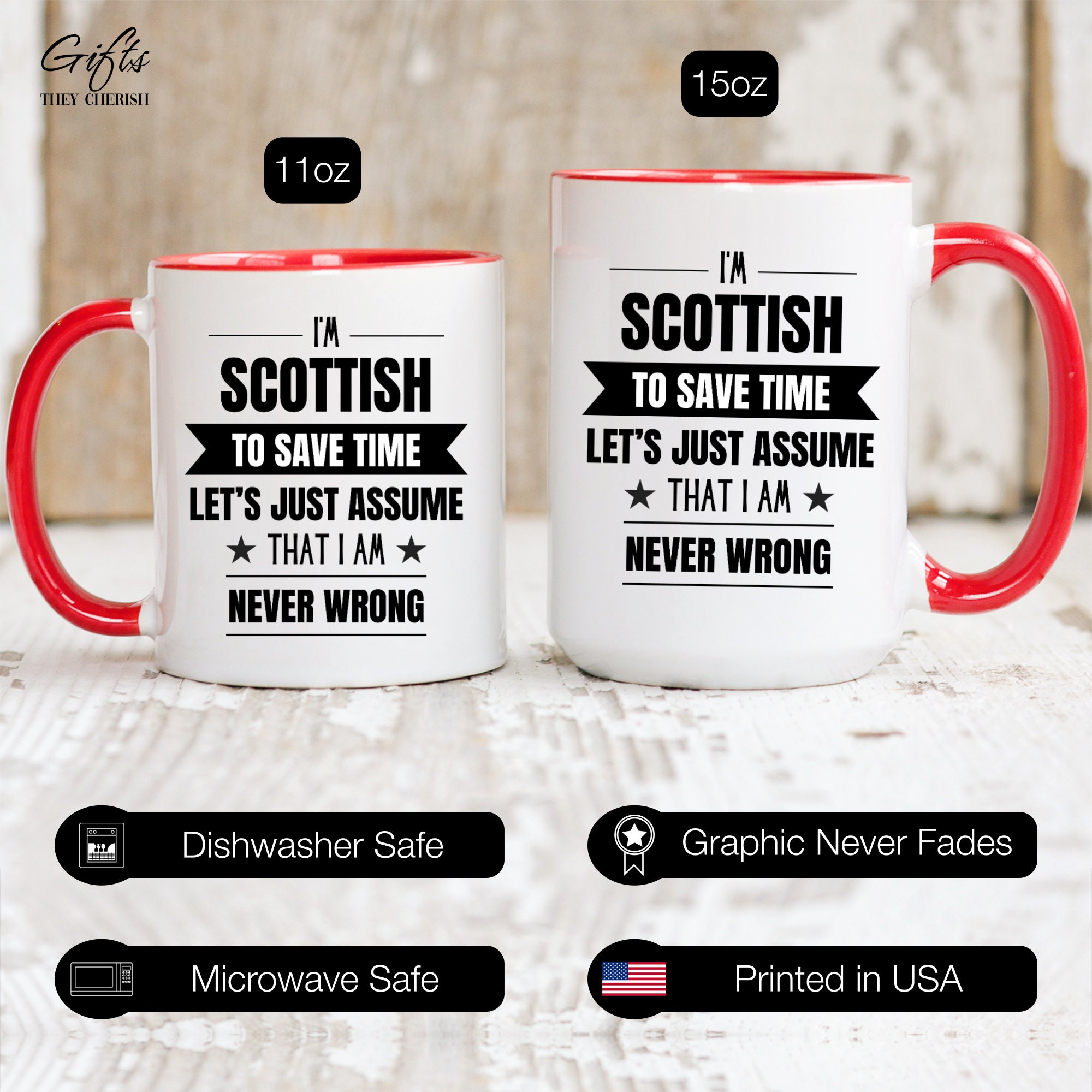 Scottish Funny Mug, I'm Scottish, Funny Scottish Coffee Mug, Scottish ...