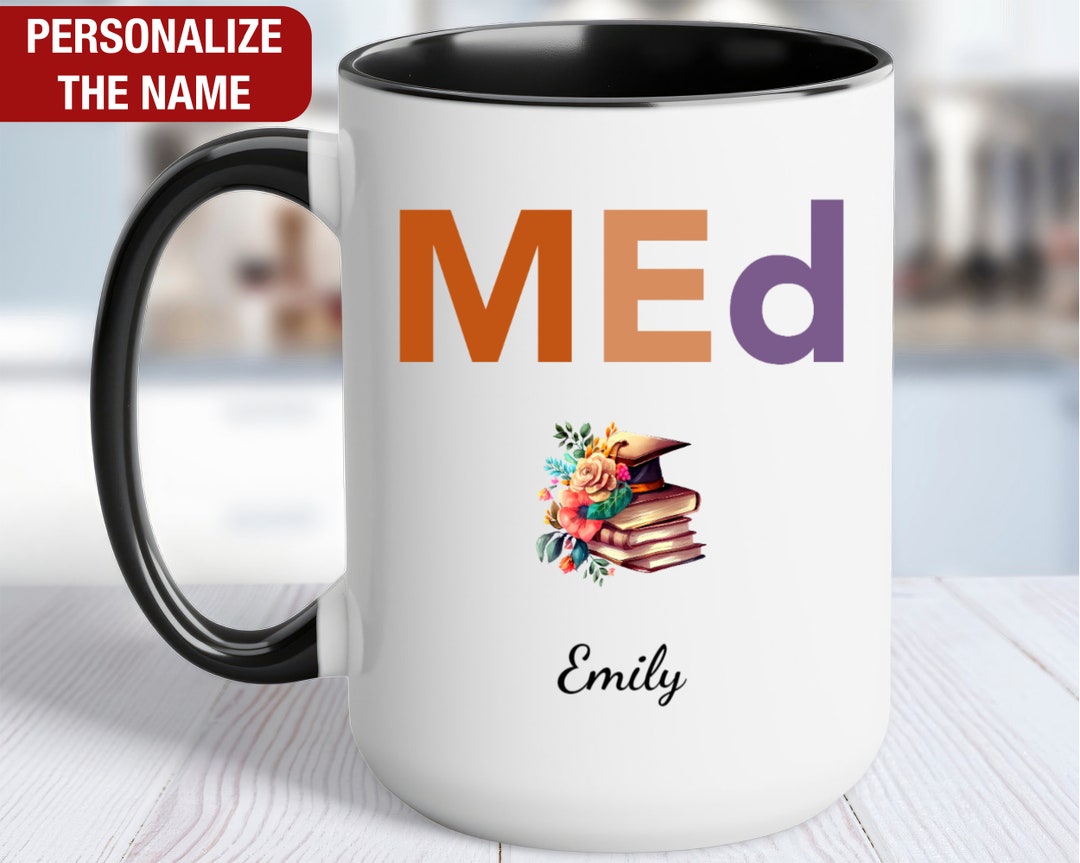 Personalized Med Graduation Gift, Med Gift for Her, Master of Education ...