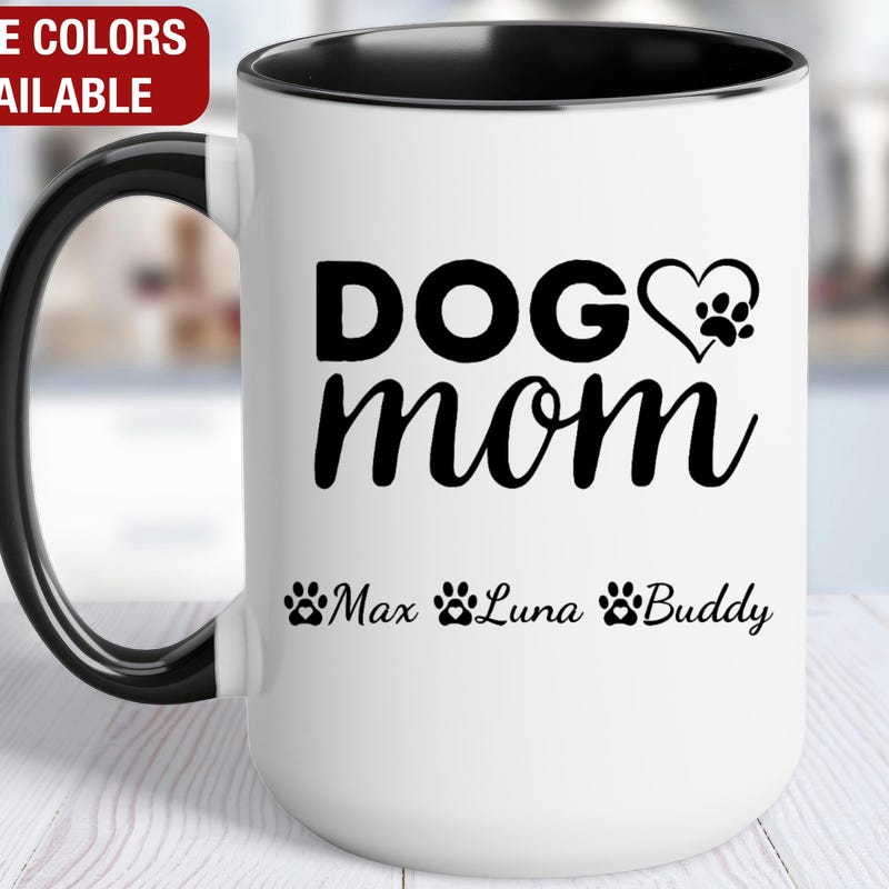 Dog Mom Mug - Etsy