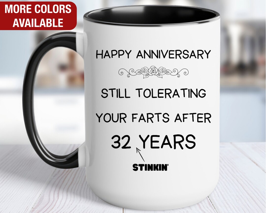32nd Anniversary Gift for Him, 32 Year Anniversary Gift for Husband ...