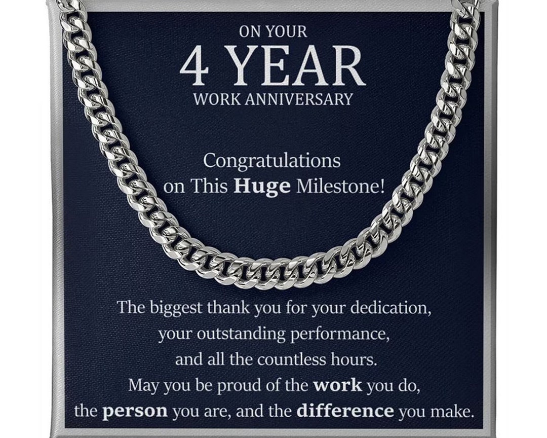 4th Work Anniversary