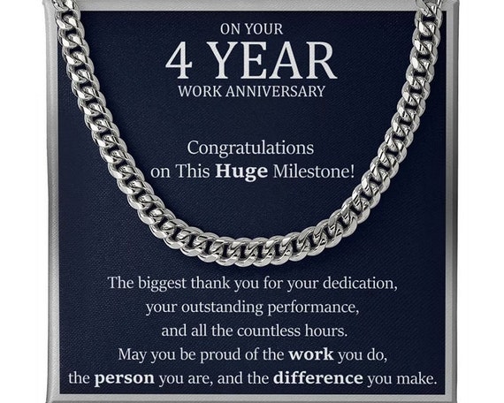 4th Work Anniversary