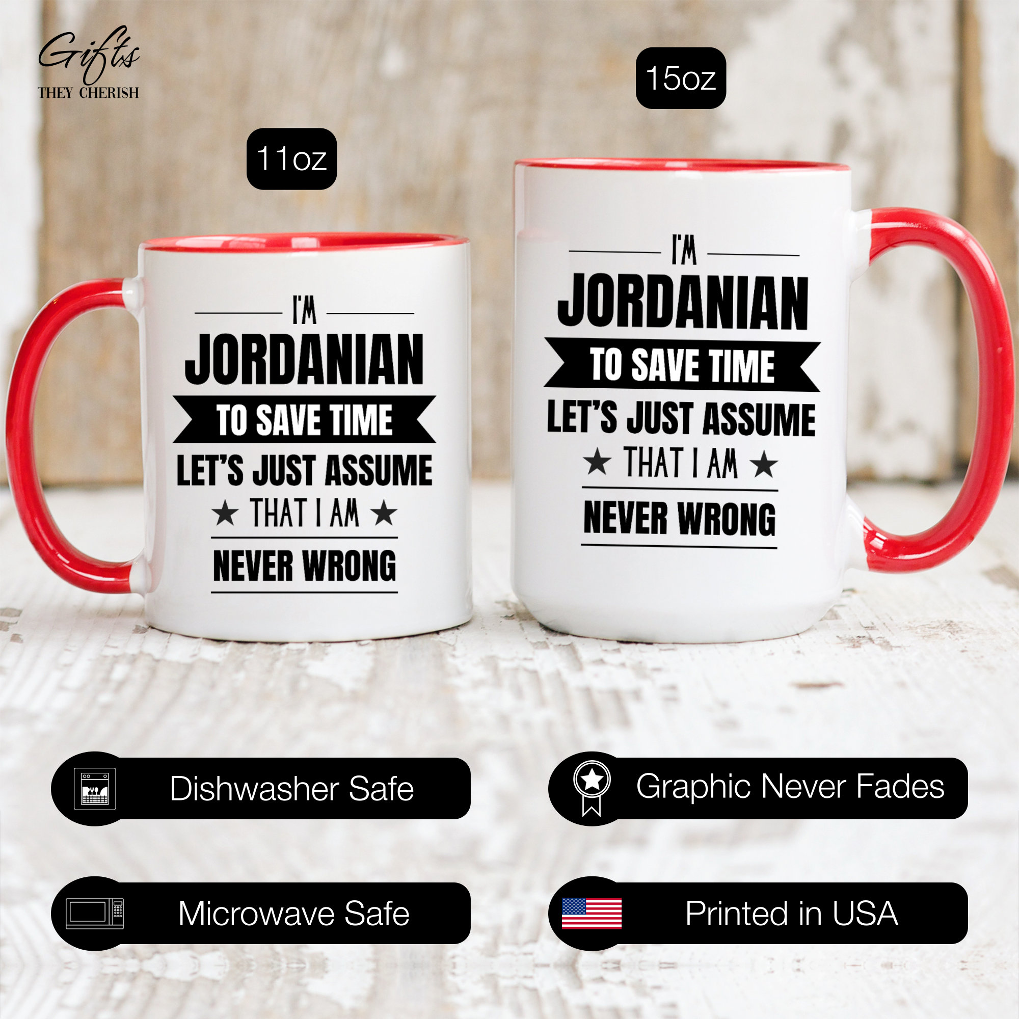 Jordanian Funny Mug, I'm Jordanian, Funny Jordanian Coffee Mug, Jordanian Gift, Jordanian Coffee ...
