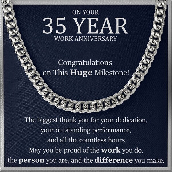 35 Years Working - Etsy