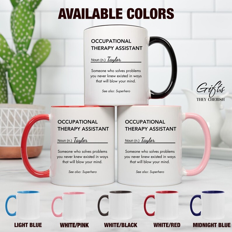 Occupational Therapy Assistant Personalized Gift, Occupational Therapy ...