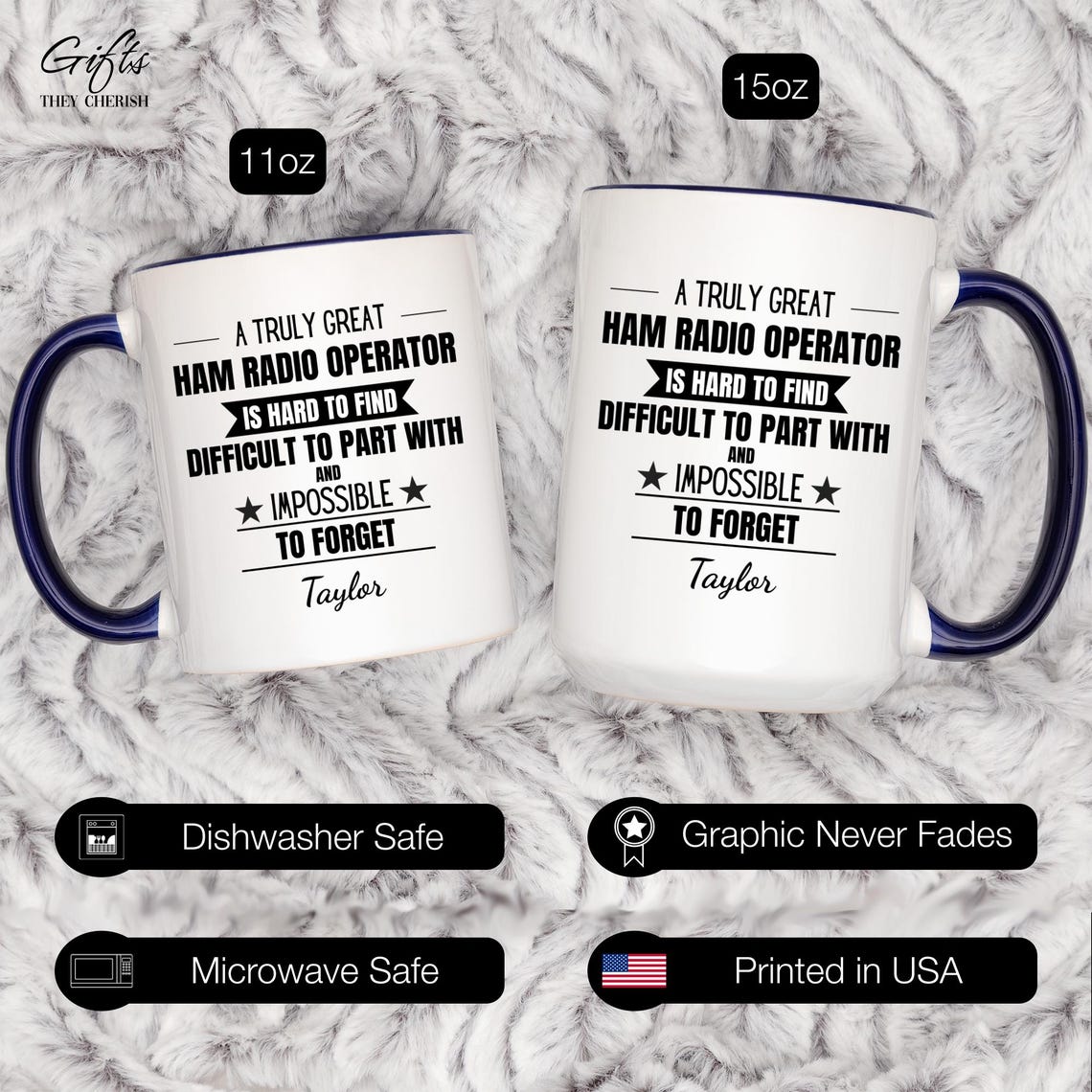 Ham Radio Operator Personalized Gift, Ham Radio Operator Thank You Mug ...