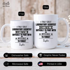 Laboratory Scientist Personalized Gift, Laboratory Scientist Thank You ...