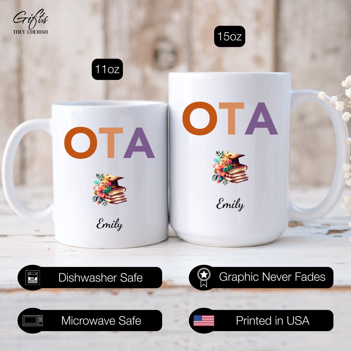 Personalized OTA Graduation Gift, OTA Gift Women, Occupational Therapy ...