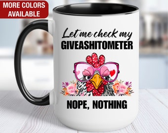 Don't Touch My Coffee Chicken Mug Chicken Coffee Mug Funny Mug - Etsy