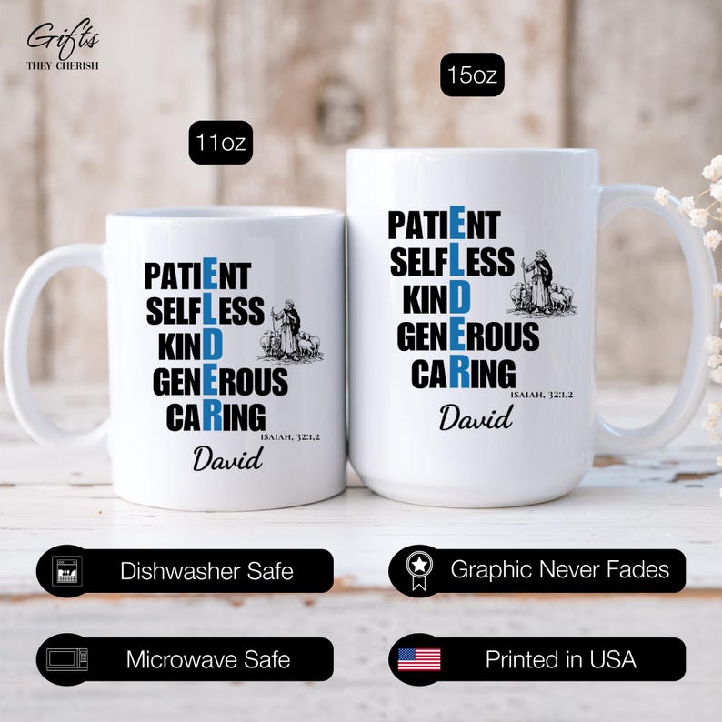 Elder Personalized Gift, Dear Elder Gifts, Elder Coffee Cup, Custom ...
