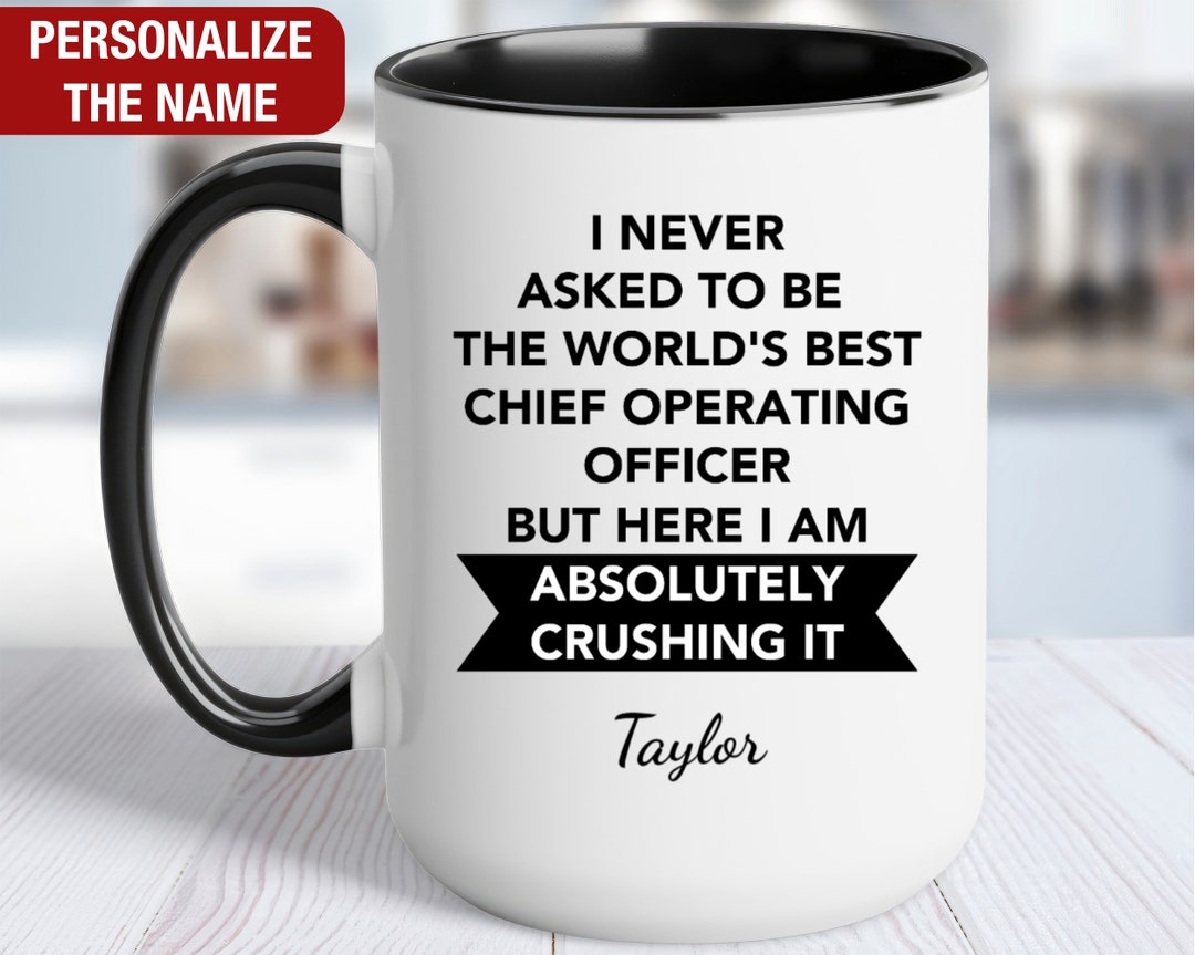 Chief Operating Officer Personalized Gift, World's Best Chief Operating ...
