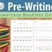 Pre-writing Booklet for Lowercase Letter Formation Practice - Etsy Canada