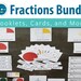 Montessori Fractions Bundle: Sorting, Ordering, Naming, Card & Booklet ...
