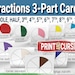 Montessori Fractions Bundle: Sorting, Ordering, Naming, Card & Booklet ...