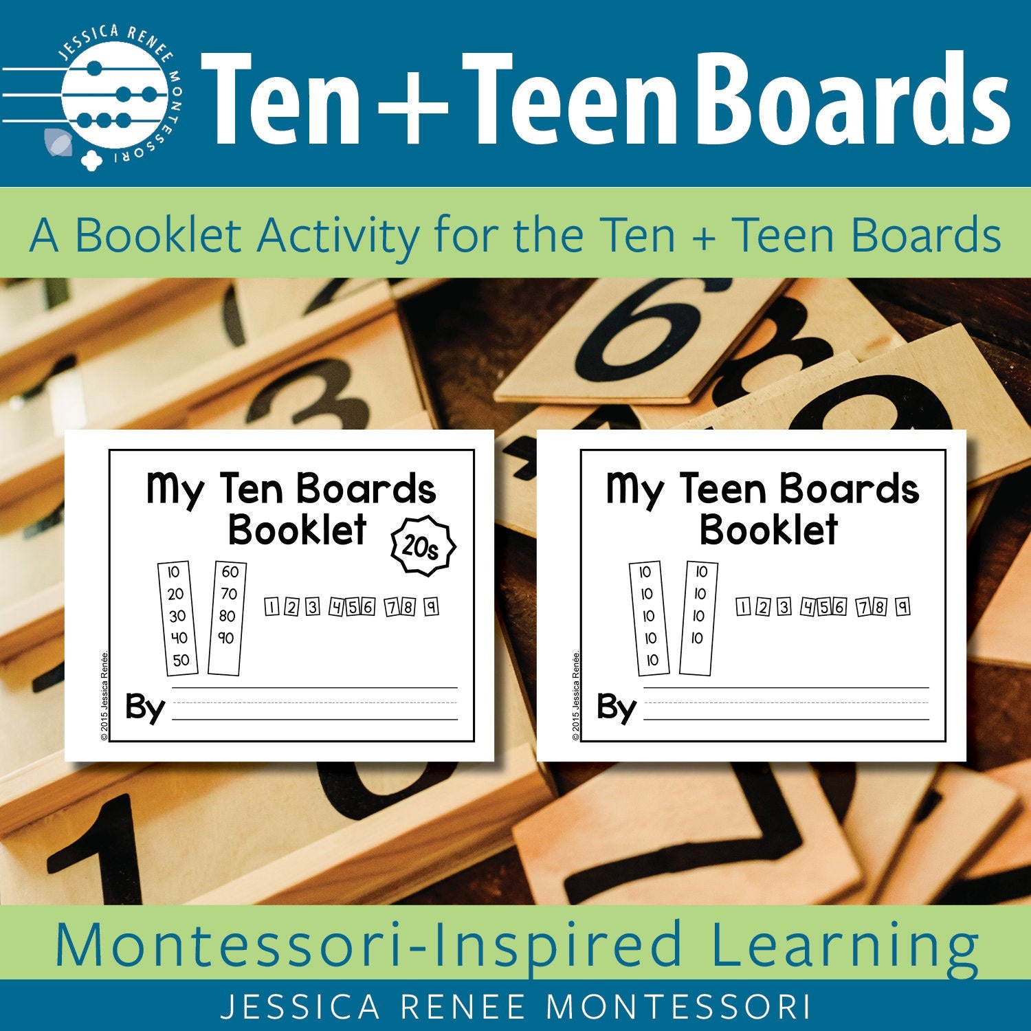 Montessori Math Ten and Teen Boards Printable Booklets | Etsy