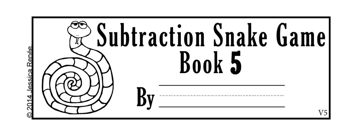 Montessori Math Subtraction Snake Game Bundle for Facts - Etsy
