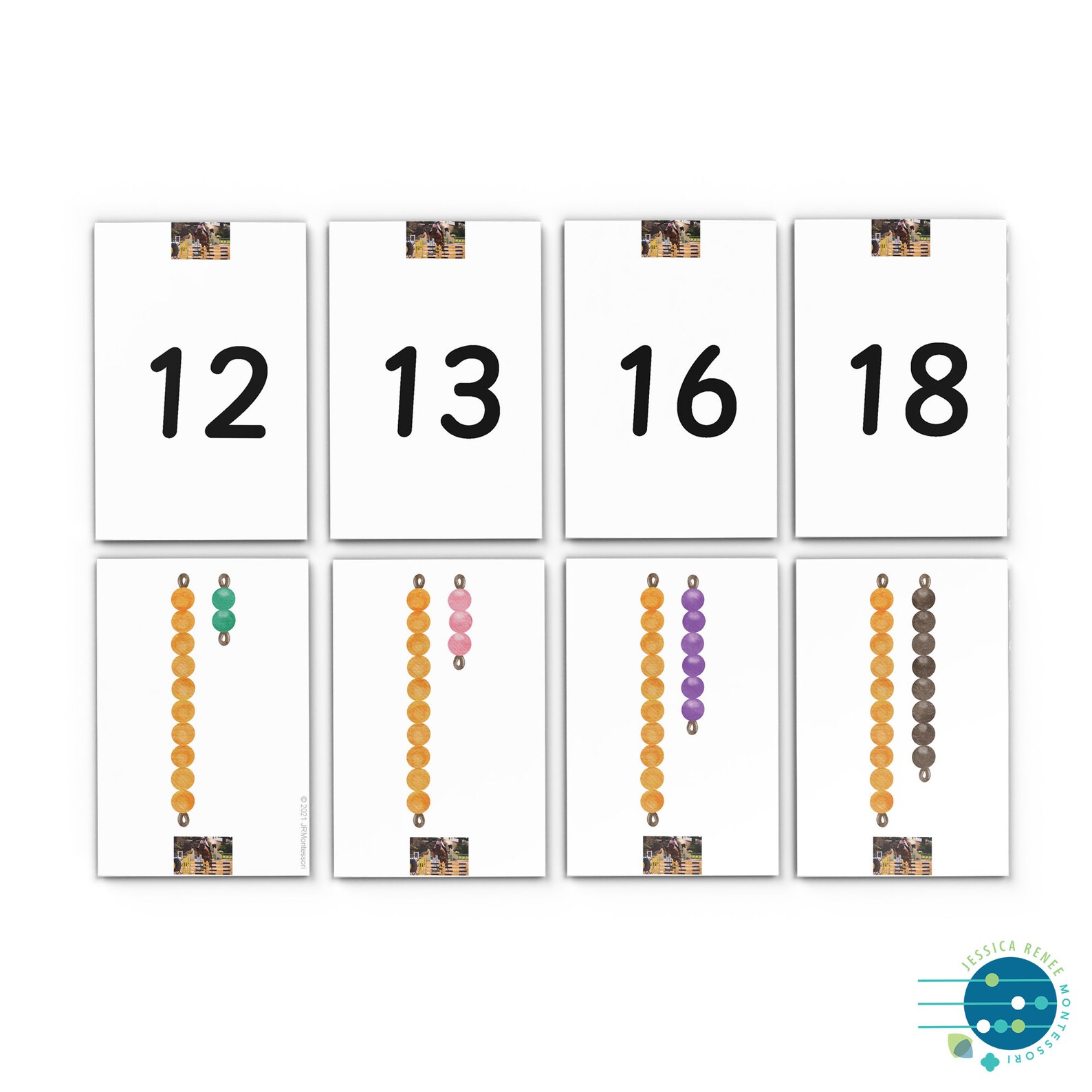 Montessori Math Puzzles for Practicing the Teen Numbers - Etsy