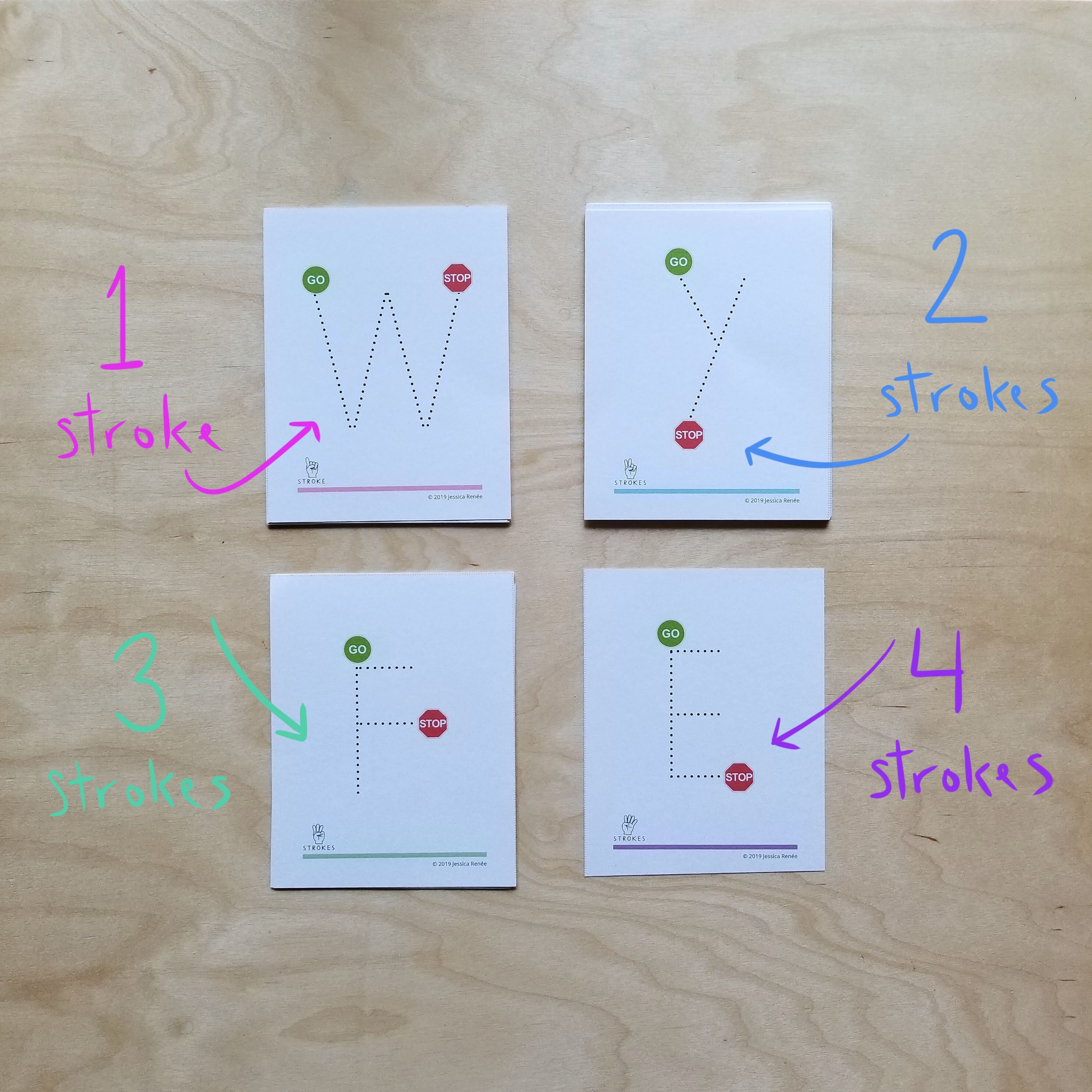 Printing Tracing Cards: Uppercase and Lowercase Alphabet Bundle - Etsy