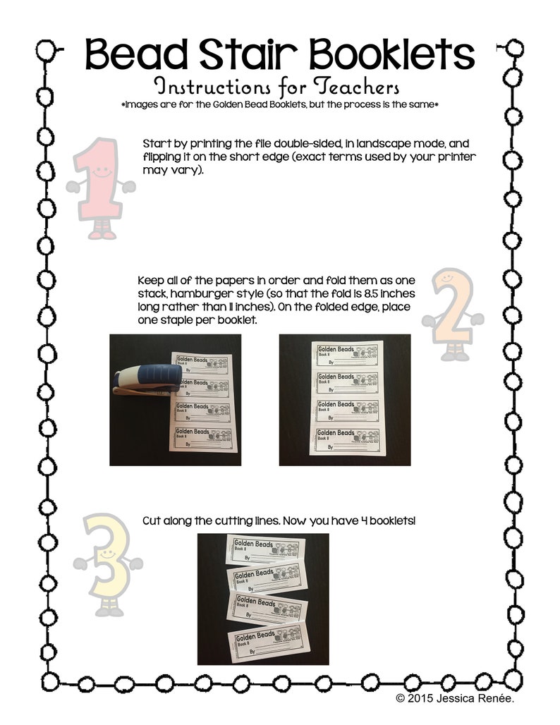 Montessori Math One to One Correspondence With the Bead Stair - Etsy