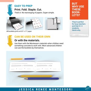 Montessori Math Numbers 1–9 and 11–19 With the Colored Bead Stair - Etsy